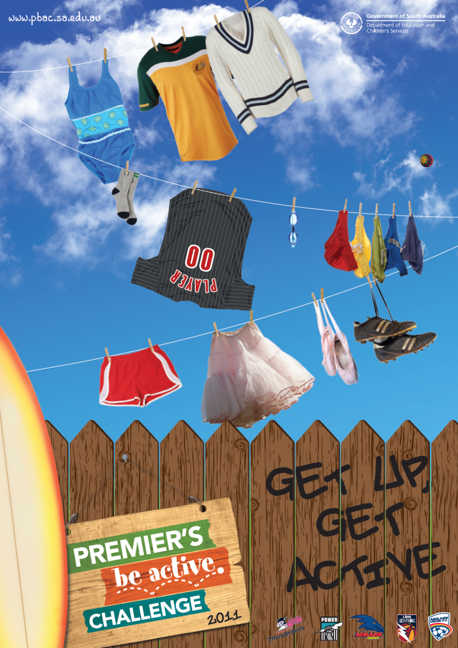 Poster History | Premiers be active Challenge SA